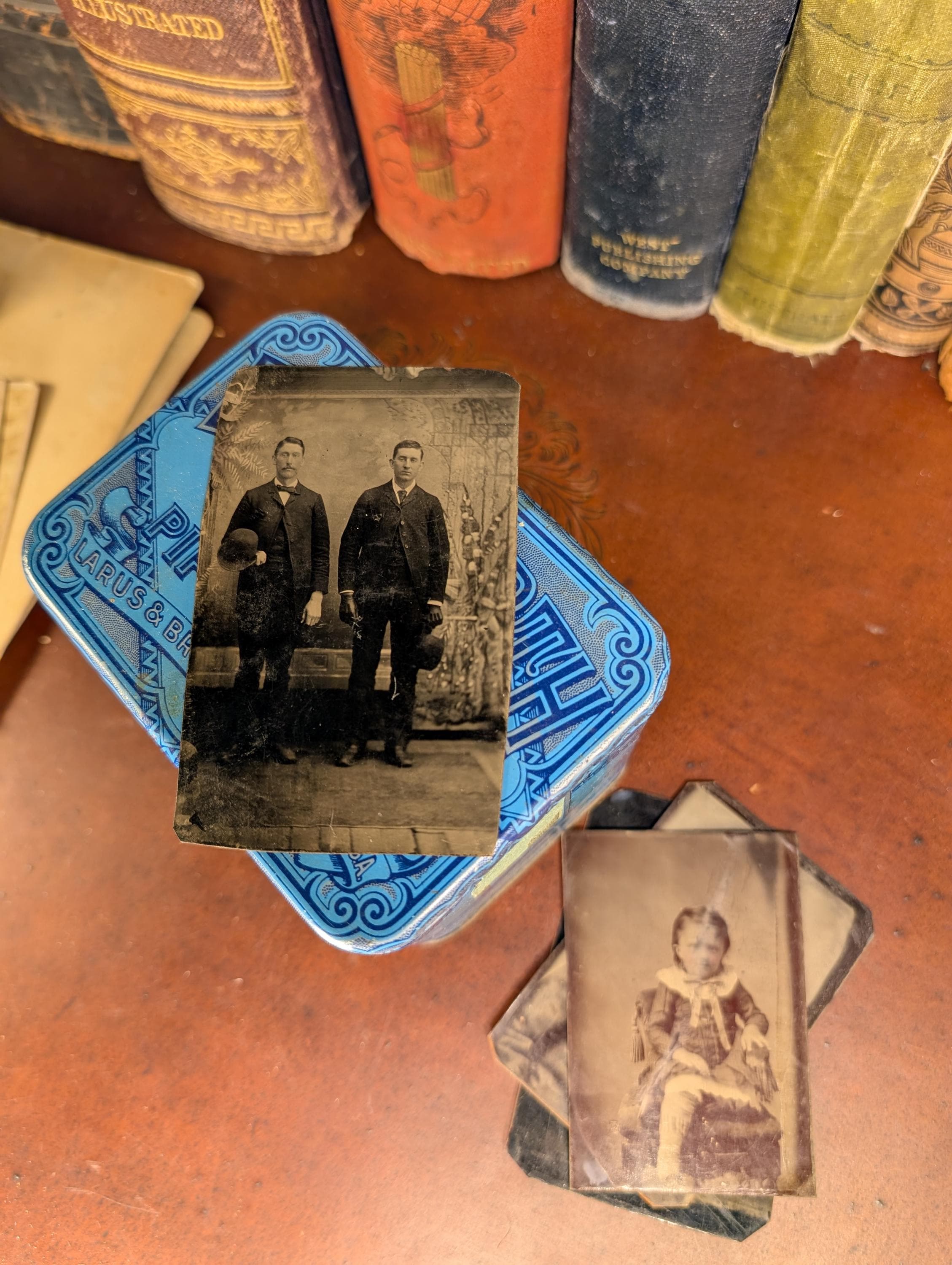 VINTAGE - Photo - Antique Tintype Photo of Two Men – 1870s Victorian ...